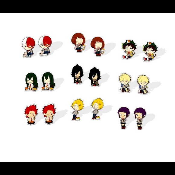 Handmade | Jewelry | My Hero Academia Cat Earrings | Poshmark